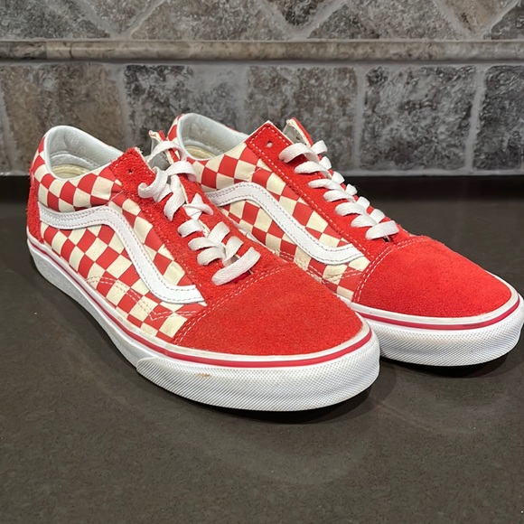 Vans | Shoes | Vans Mens Primary Check Old Skool Shoes | Poshmark
